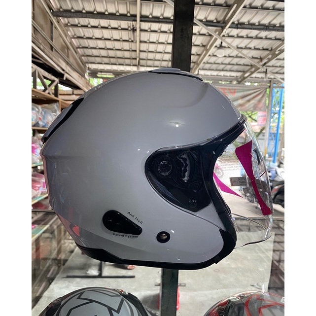Jual KYT KYOTO PUTIH | Shopee Indonesia