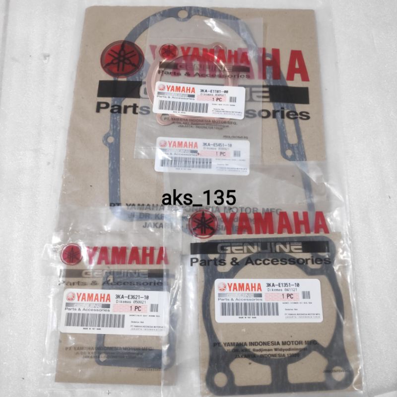 Jual Paking gasket bak kopling blok head membran RX king Rxking RXK RXS asli Original | Shopee ...