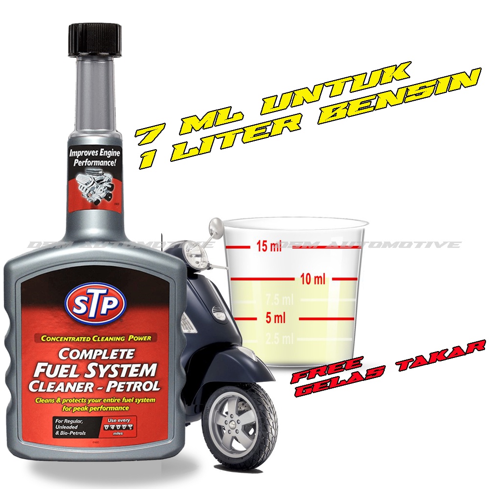 Jual STP Complete Fuel System Cleaner Additive Campuran Bensin Mobil ...