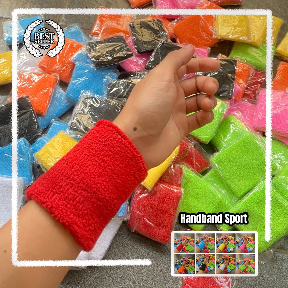 Jual Wristband Sport \ Handband Olahraga Futsal Bola | Shopee Indonesia