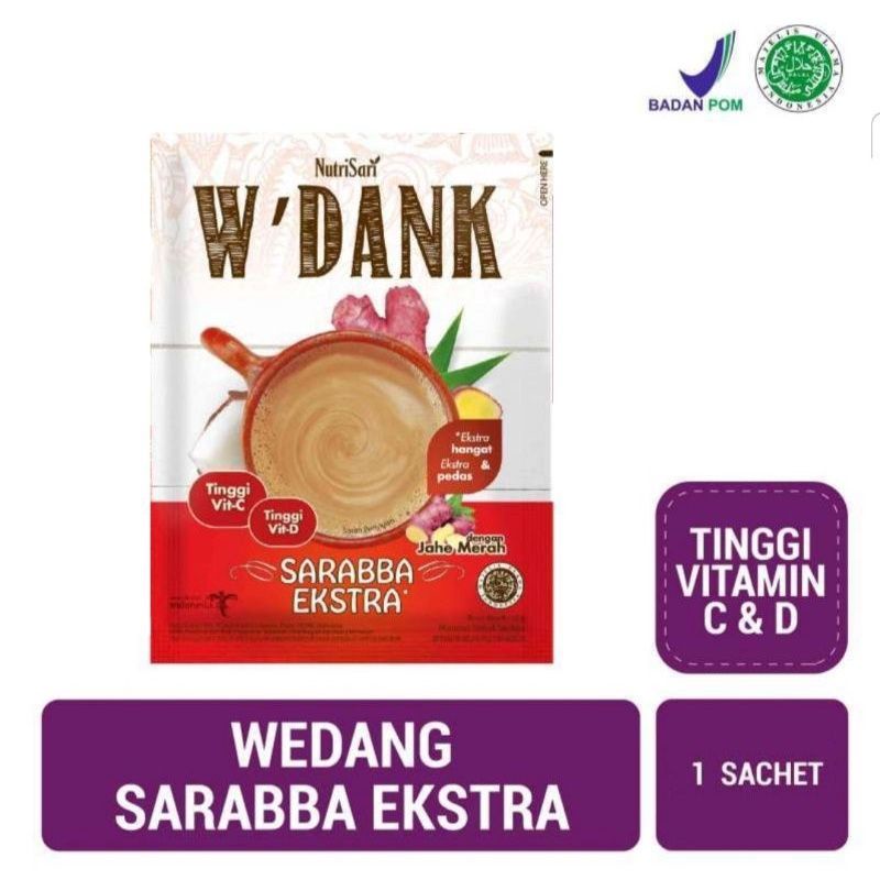Jual Nutrisari wedang bajigur coconut latte | wedank Bandrek | w'dank ...