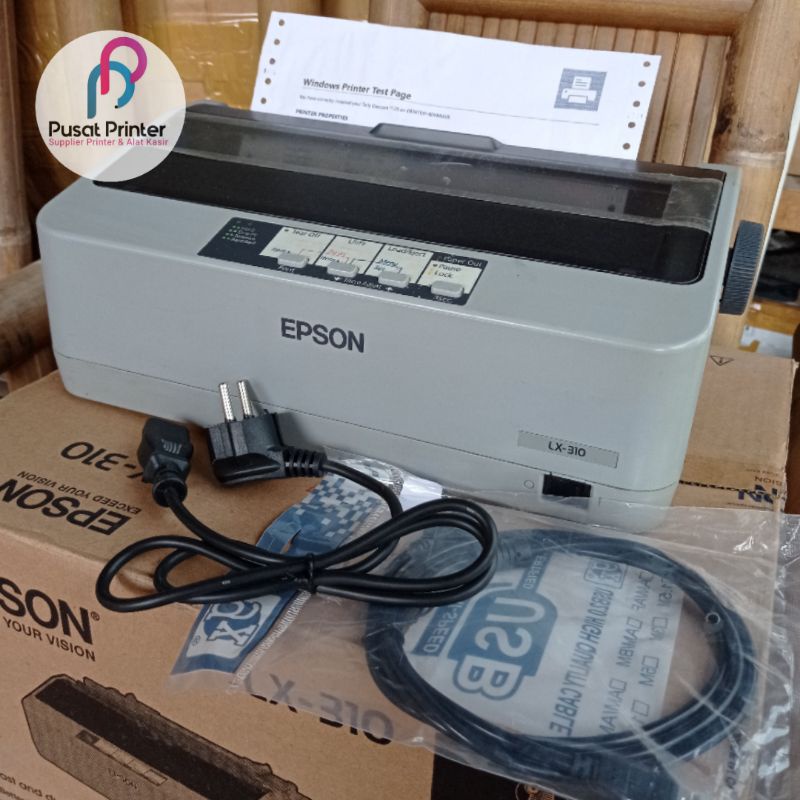 Jual Printer Epson LX-310 Dotmatrix USB - Cetak Nota Rangkap | Shopee ...