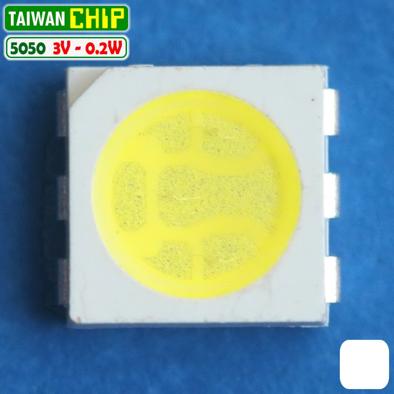 Jual LED SMD 5050 Putih White 6500-7000K 60mA 3.7v | Shopee Indonesia