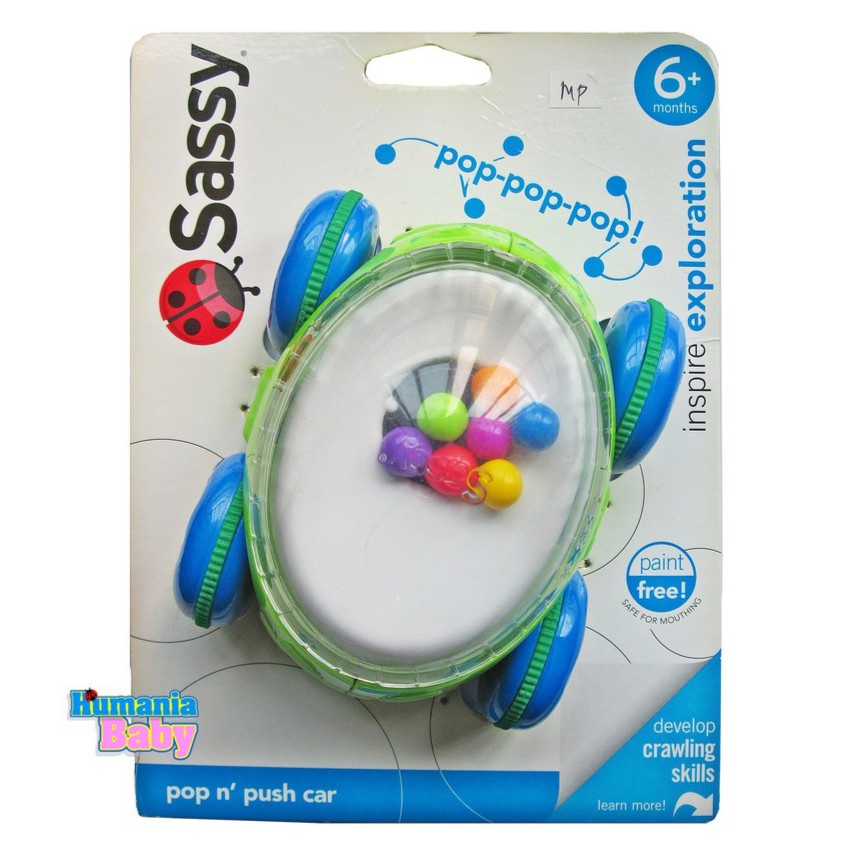 Jual Sassy Pop n Push Car ( 80042 ) | Shopee Indonesia