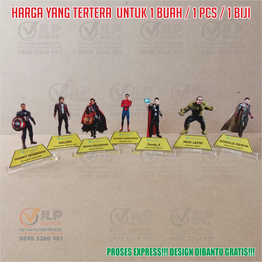 Jual Piala Super Hero, Trophy Super Hero, Trophi Super Hero, Tropy ...