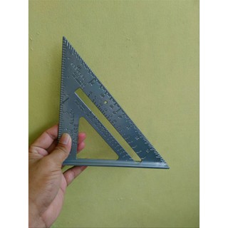 Jual Jual Penggaris Siku Sudut Segitiga Alumunium Speed Square ...