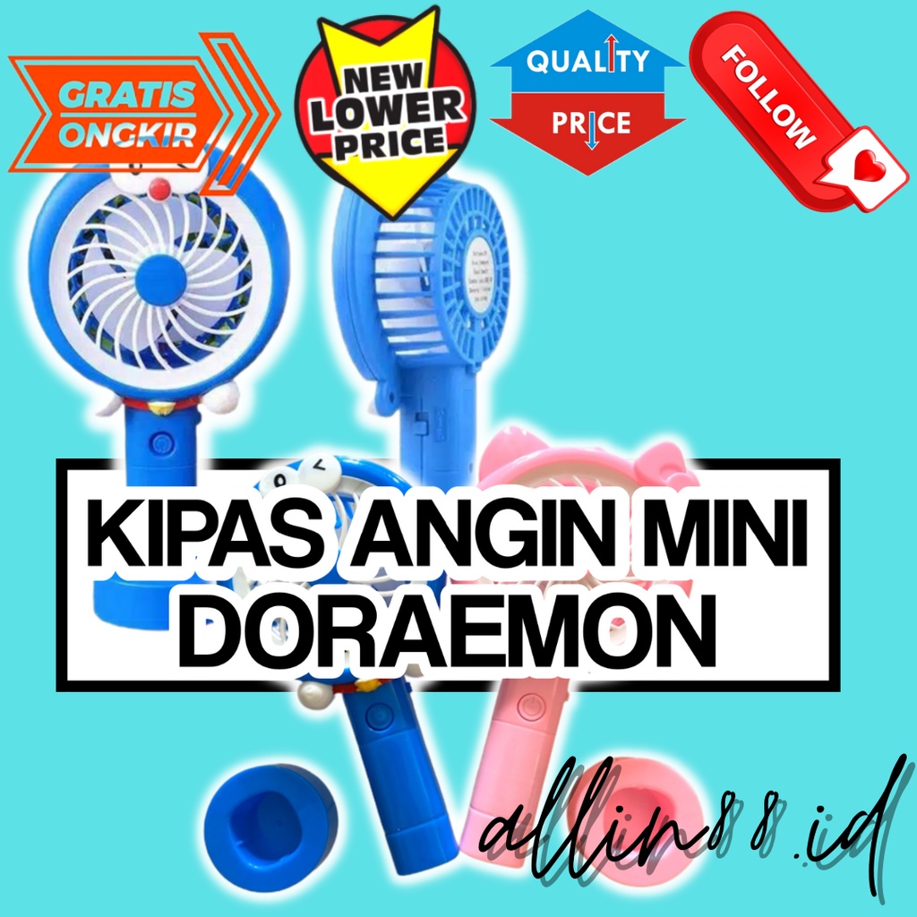 Jual KIPAS ANGIN KIPAS ANGIN MINI KIPAS MINI DORAEMON KIPAS ANGIN ...