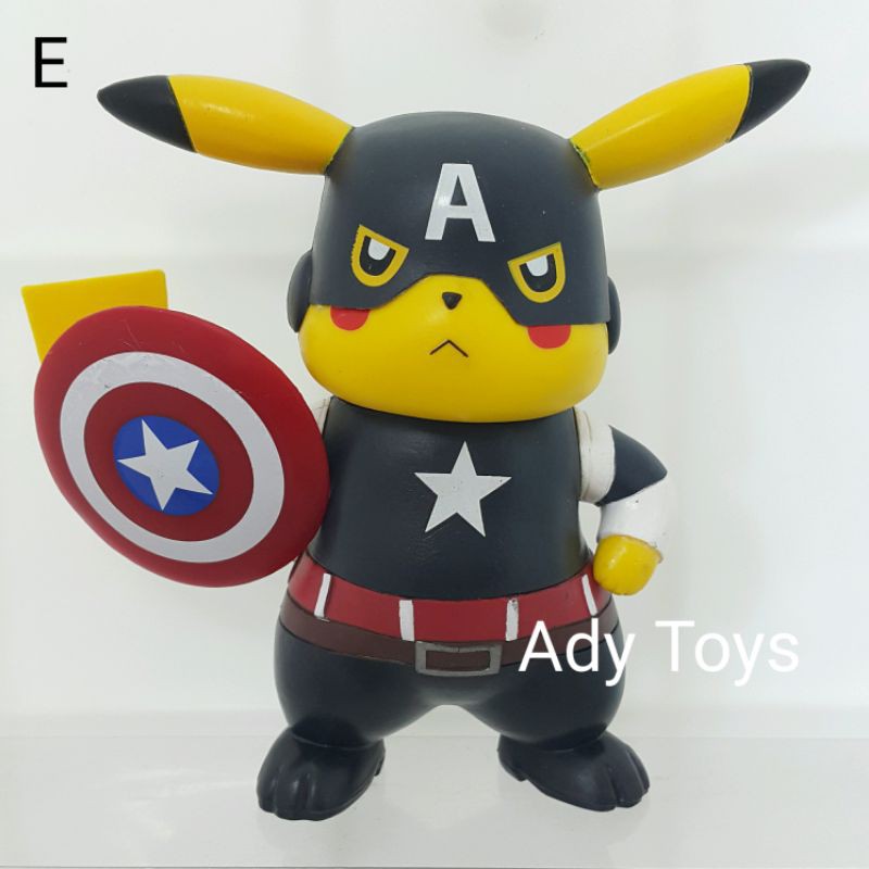 Jual Anime Pikachu Pikachus Skeleton Dissection PVC Figure 12cm ...