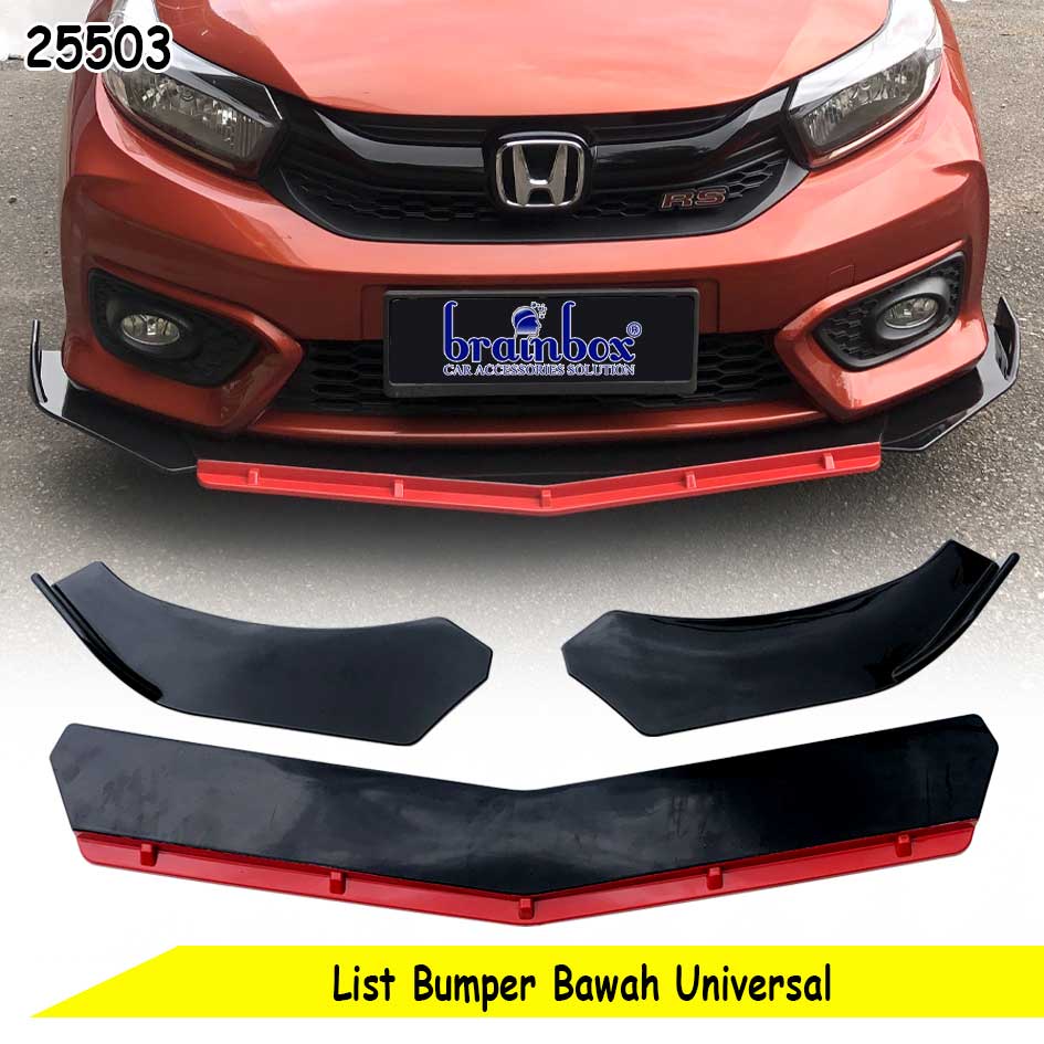 Jual List Bumper Depan Bawah Universal Winglet Bumper Front Lips Bumper ...
