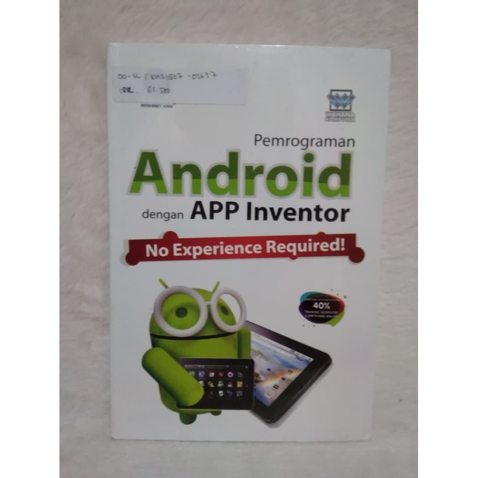 Jual Buku Pemrograman Android Dengan APP Inventor: No Experience Required! | Shopee Indonesia