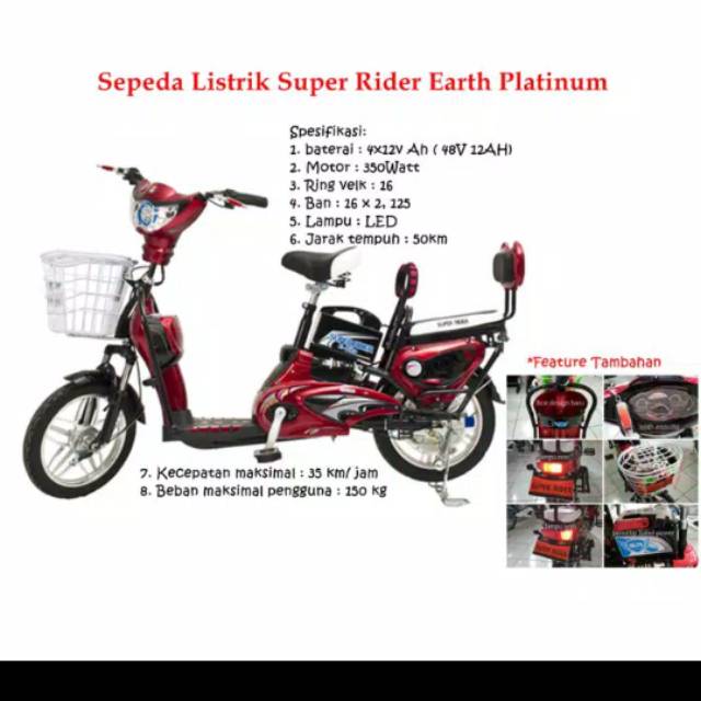 Jual Sepeda listrik | Shopee Indonesia