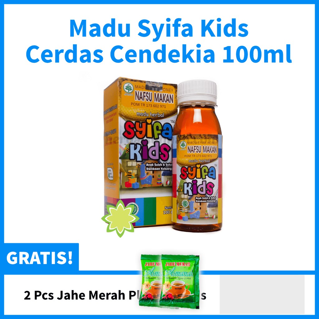 Jual Madu Syifa Kids Nafsu Makan 100ml HIU | Shopee Indonesia