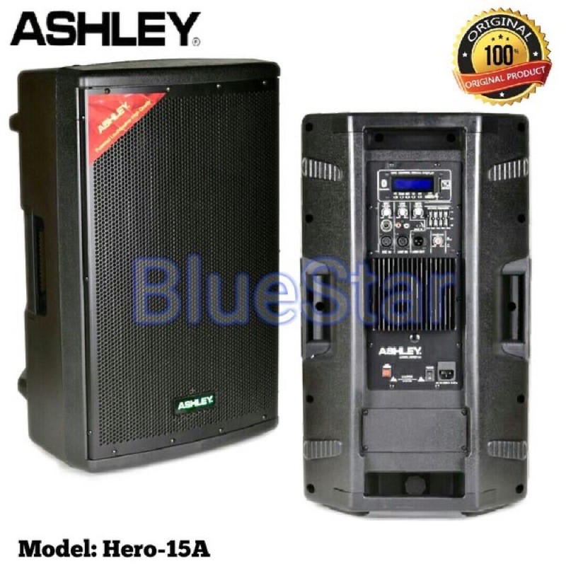 Jual Speaker Aktif Ashley Hero 15A Original Active Ashley HERO15A 15 inch | Shopee Indonesia