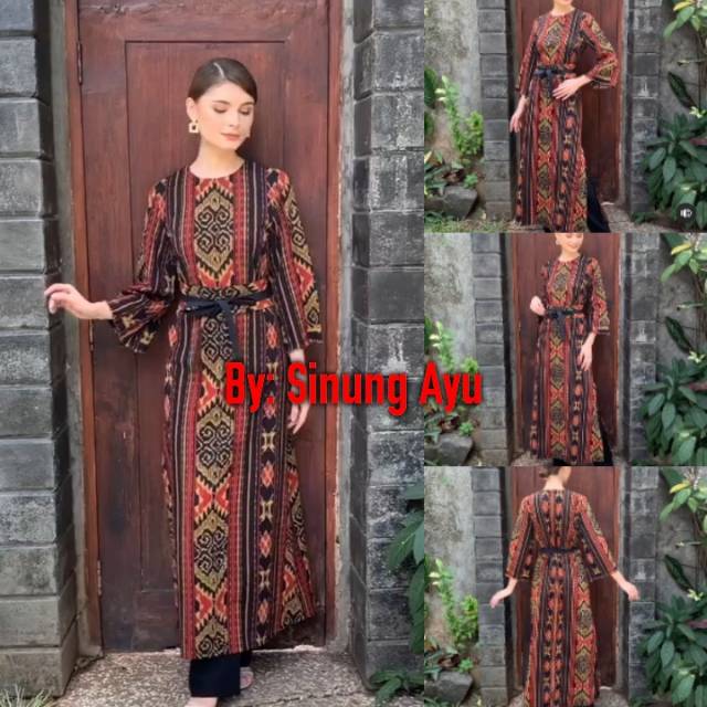 Jual GAMIS TENUN JEPARA ETNIK MOTIF NTT | Shopee Indonesia