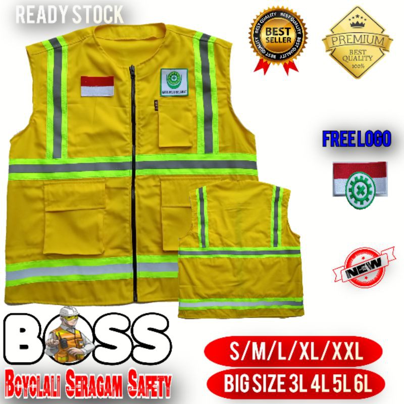 Jual ROMPI SAFETY KUNING STABILLO FREE LOGO|ROMPI MURAH|ROMPI PROYEK ...