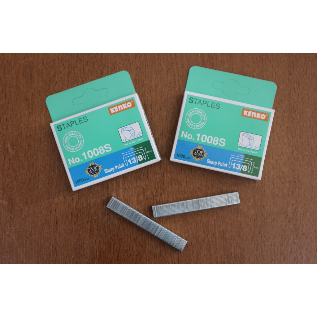 Jual Isi Staples Tembak No 1008S 3/8 Kenko | Shopee Indonesia