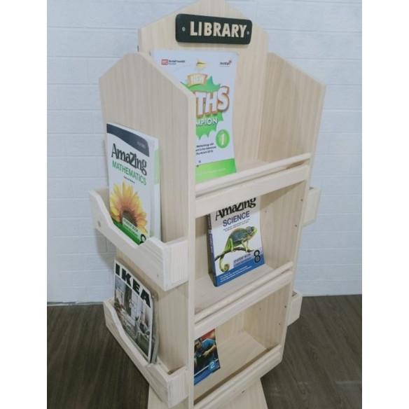 Jual RAK DISPLAY , RAK BUKU DISPLAY , RAK BUKU KAYU , LEMARI BUKU KAYU ...