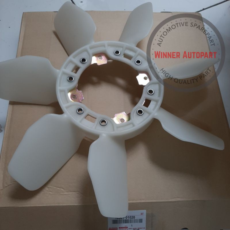 Jual KIPAS RADIATOR FAN BLADE TOYOTA HILUX VIGO FORTUNER INOVA DIESEL ...