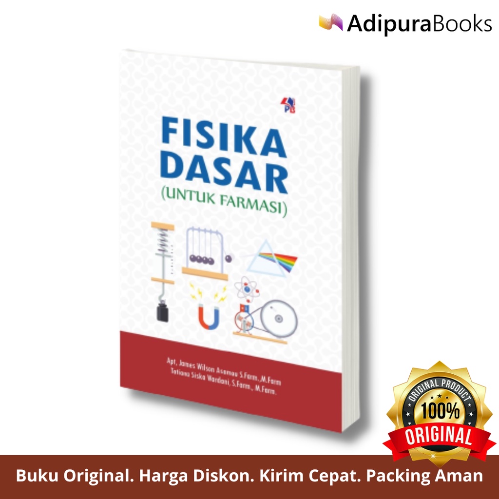 Jual Buku Farmasi Jilid 1 : Fisika Dasar | Farmasi Fisika 1 | Farmasetika 1 | Botani Farmasi ...