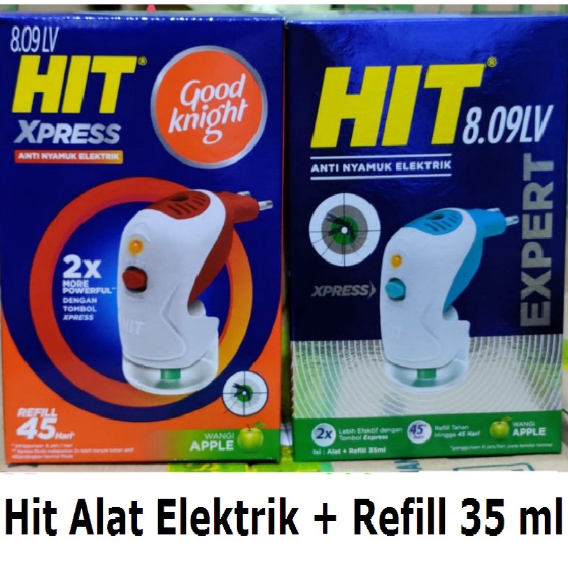 Jual Hit Expert Xpress Wangi Apple Set Alat + Refill 35 ml All Varian ...