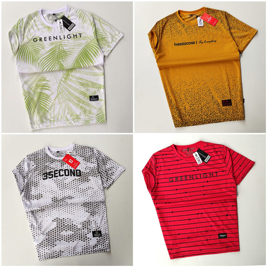 Jual Kaos pria treesecond / kaos murah premium /kaos distro Part 1 ...