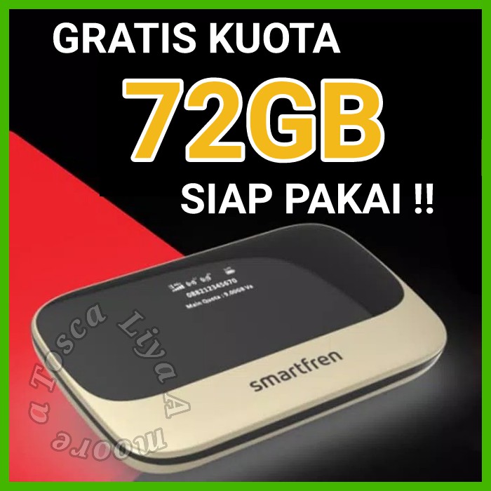 Jual Miliki MiFi Modem WiFi 4G Smartfren Andromax M6 Plus Voucher Data 100K - 72GB - M6 72GB ...