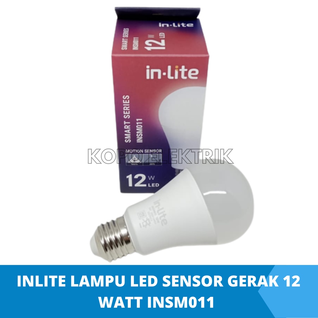 Jual Lampu LED Inlite Sensor Gerak 12 Watt INSM011 | Shopee Indonesia