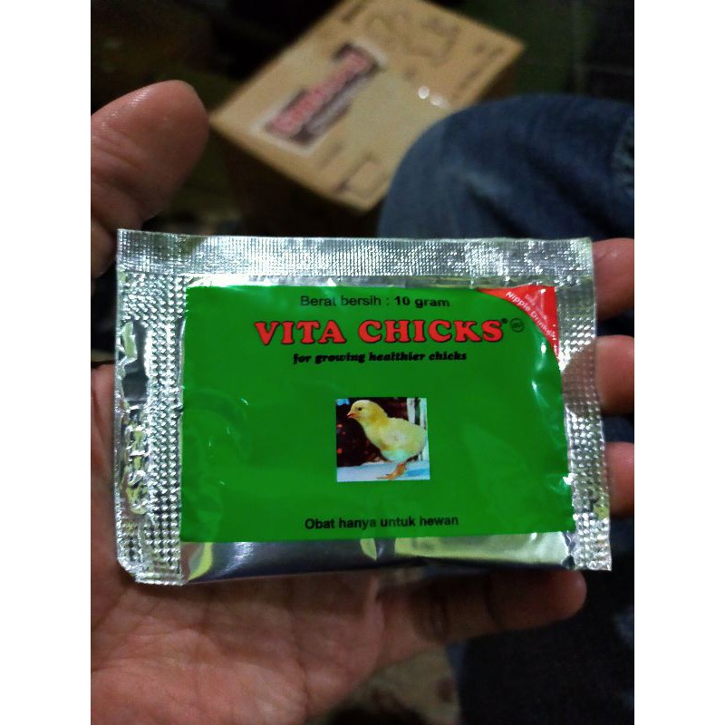 Jual VITACHICK VITACIK 10 GRAM VITAMIN AYAM | Shopee Indonesia