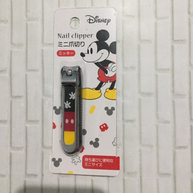 Jual Gunting Kuku / Naik Clipper Mickey Mouse Ori Daiso Japan | Shopee ...