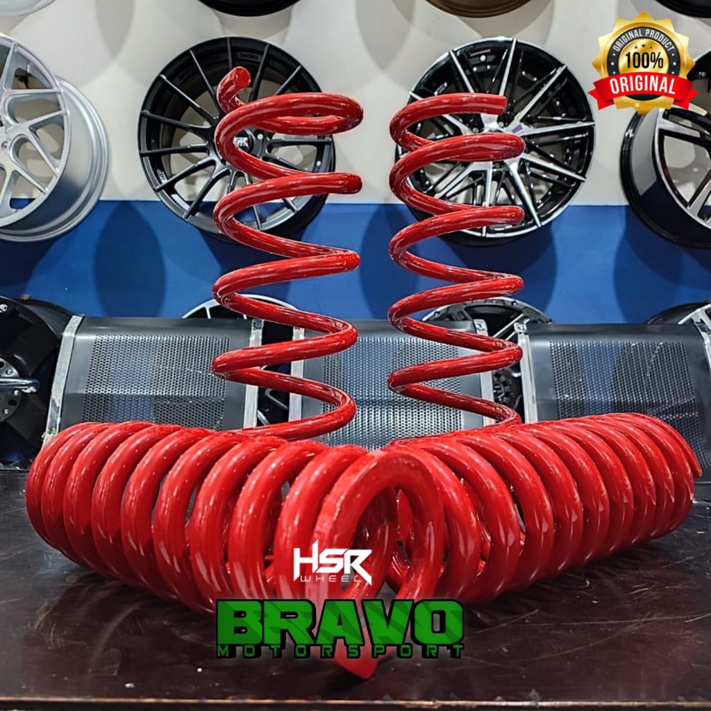 Jual JUAL PER CEPER-LOWERING KIT HSR RED MITSUBISHI PAJERO SPORT 2010 ...