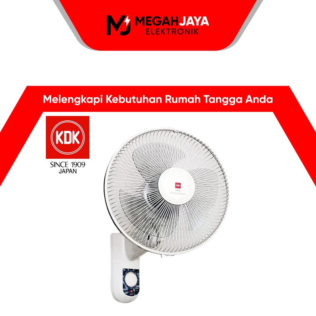 Jual [COD READY] KDK WALL FAN / KIPAS ANGIN DINDING WN 40B / WN40B (16 ...