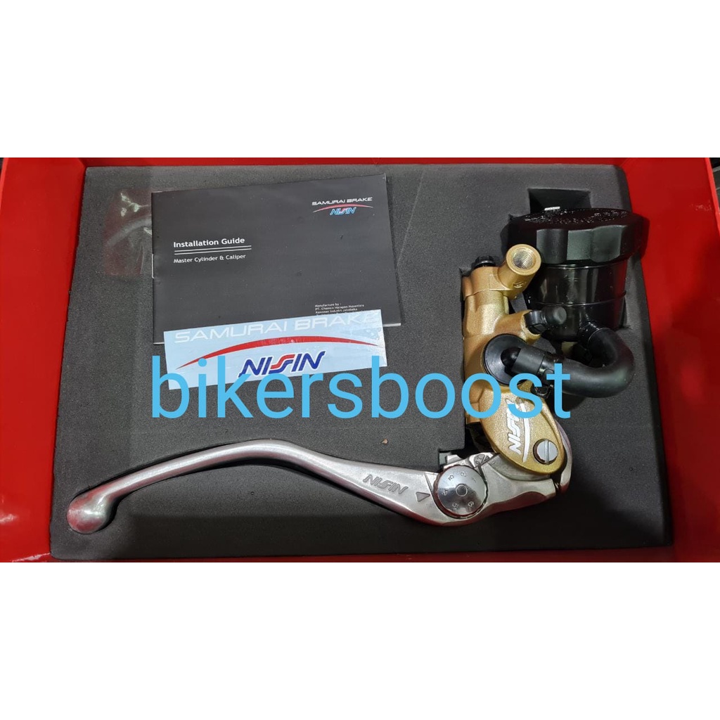 Jual MASTER REM NISSIN SAMURAI RADIAL 16 MM Gold | Shopee Indonesia