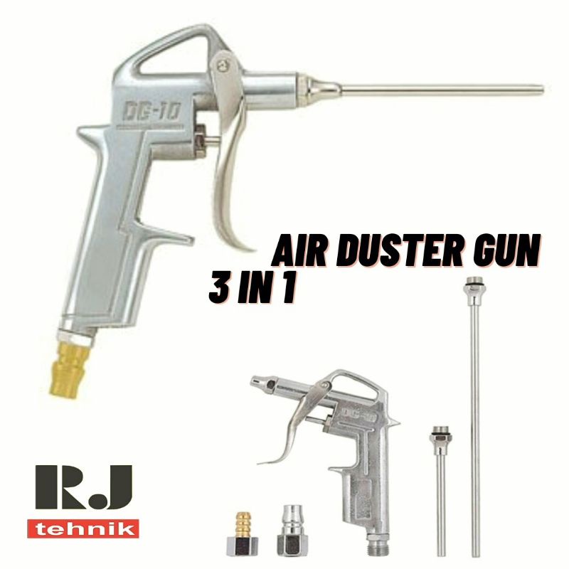 Jual Air Duster Gun 3 in 1 Alat Semprot Angin Air Blow Gun DG10 ...