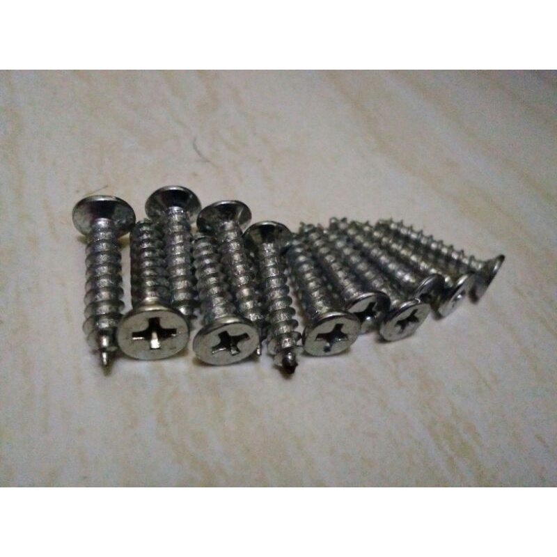 Jual Sekrup putih 2 cm/Sekrup kayu/Sekrup/harga per pcs | Shopee Indonesia