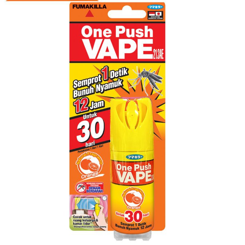 Jual VAPE One Push 30 Hari Orange 10ml | Shopee Indonesia