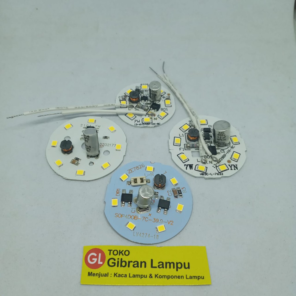 Jual PCB Mata Lampu LED 7w Tanpa Driver - Mata LED AC Langsung 220V (BM ...