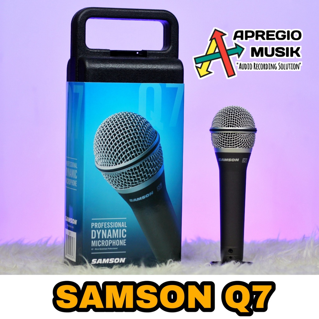 Jual Samson Q7 Q 7 microphone dynamic vocal ORIGINAL | Shopee Indonesia