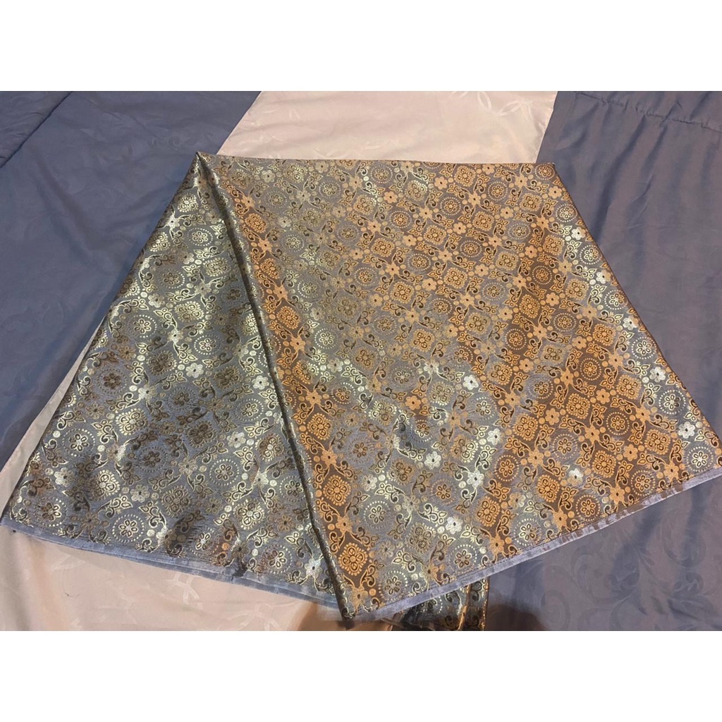 Jual songket melayu / sampan baju melayu / sarung baju kurung melayu ...