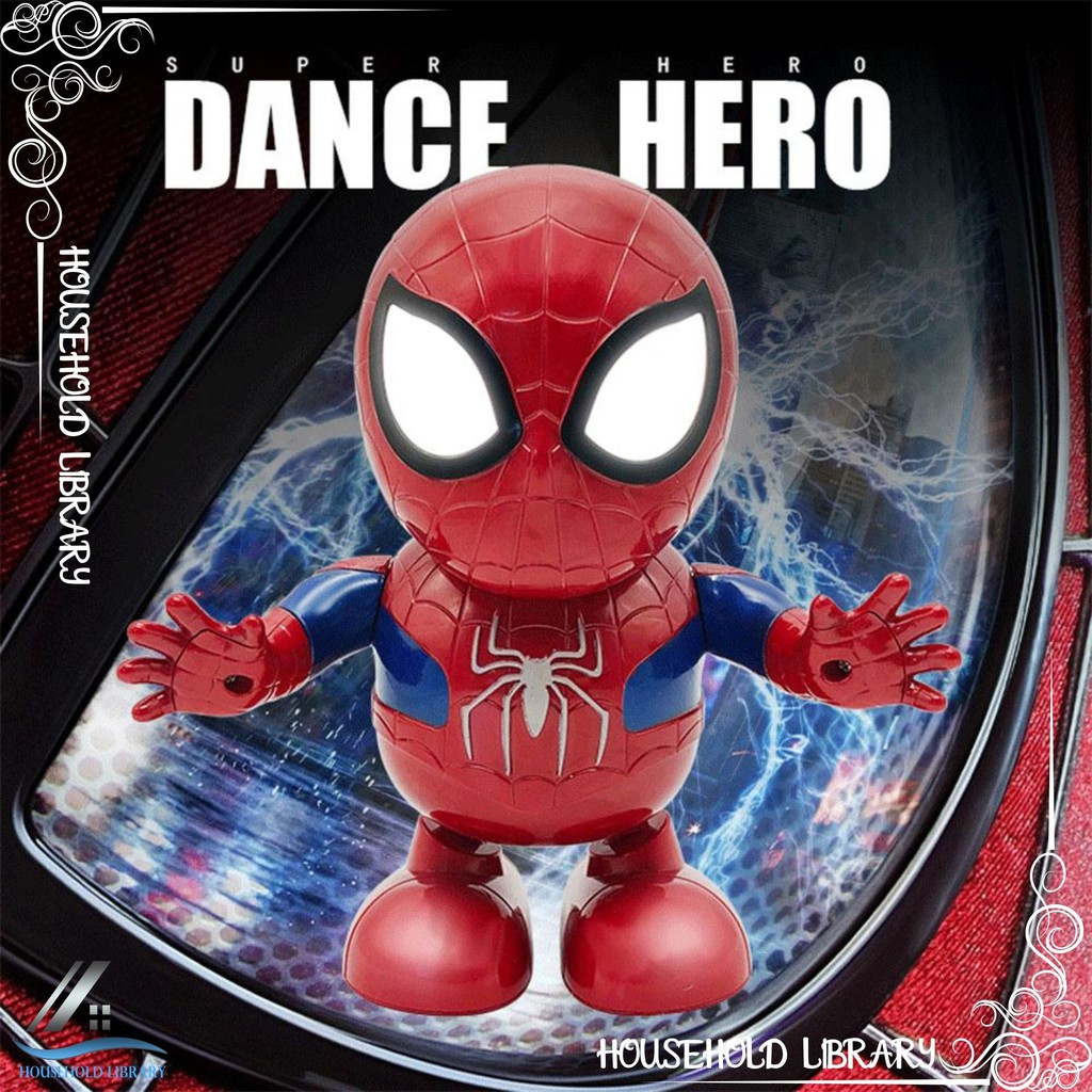 Jual STEEL ROBOT DANCE - SPIDER MAN | Shopee Indonesia