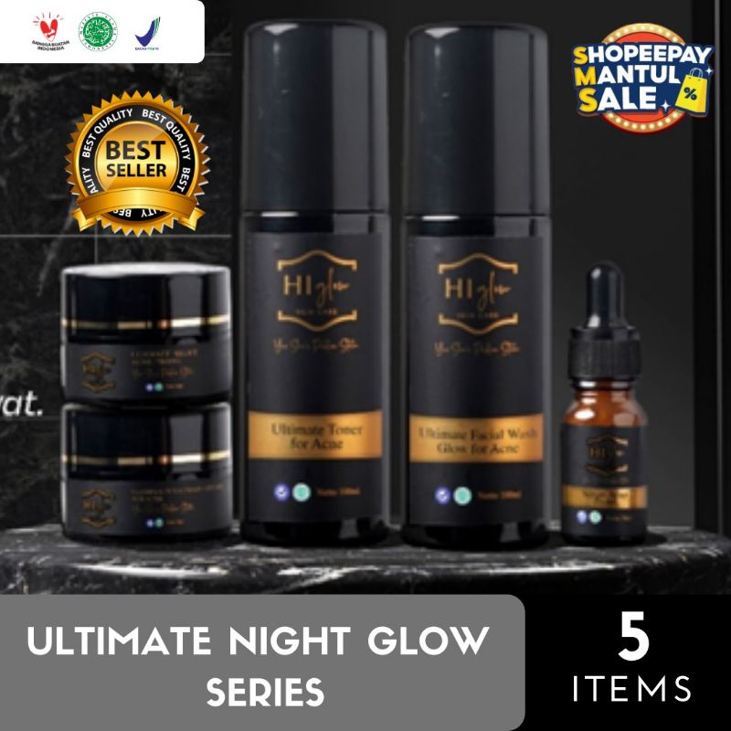 Jual HI-GLOW WHITENING NIGHT GLOW Untuk kulit normal | Shopee Indonesia