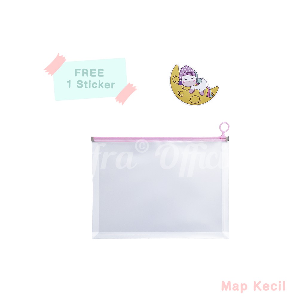 Jual Shifra Tempat Masker Pouch Masker Tempat Dokumen Transparan Size ...