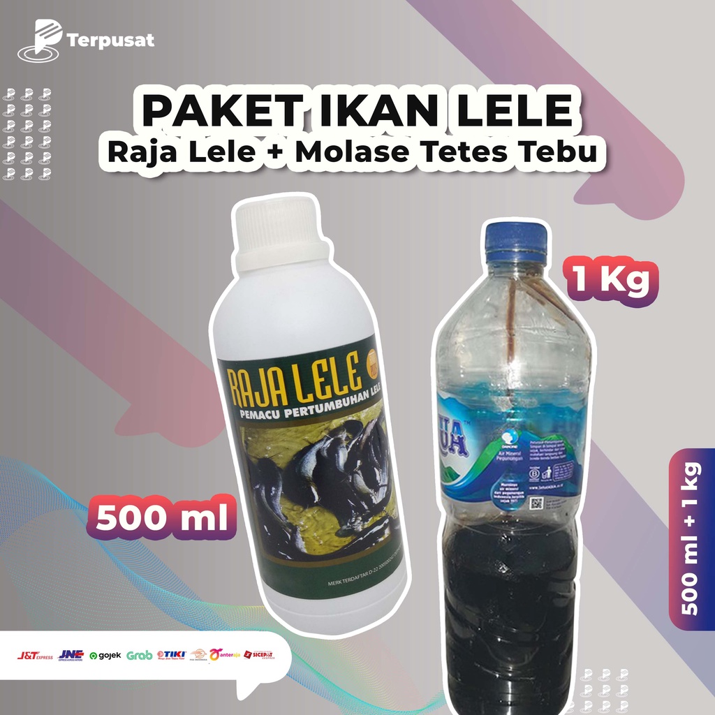 Jual Paket 1 Kg Molase dan Raja lele 500 ml Obat ikan | Shopee Indonesia