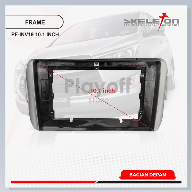 Jual Frame Head Unit Mobil Innova Reborn 9 dan 10 inch | Shopee Indonesia