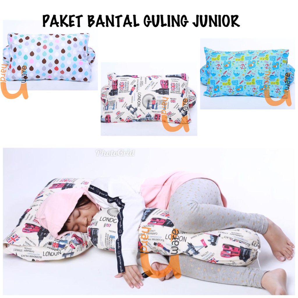 Jual PAKET BANTAL GULING ANAK BALITA JUNIOR / BANTAL GULING SILIKON ...