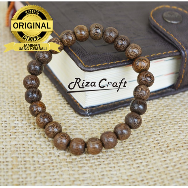 Jual Gelang Kayu Galih Kelor Asli Hitam Serat Emas Unik untuk Pria ...