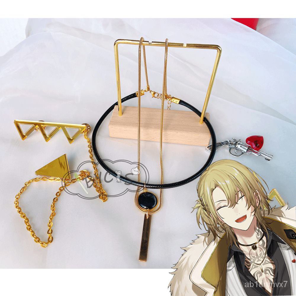 Jual VTuber Hololive Luxiem Luca Kaneshiro Cosplay Props Necklace Boss ...