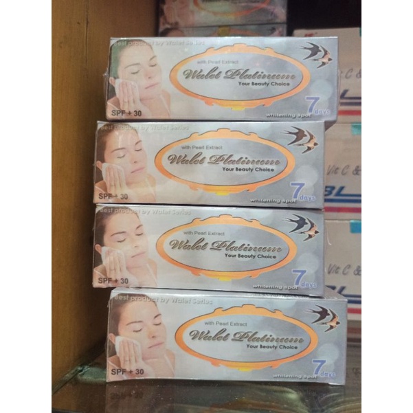 Jual (1set) CREAM WALET PLATINUM | Shopee Indonesia