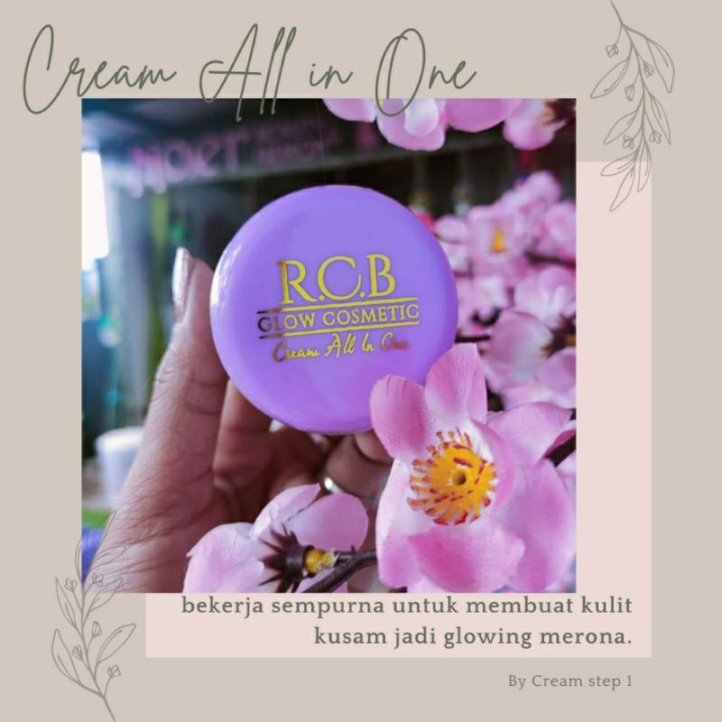 Jual RCB glow cream all in 1 (ORIGINAL) | Shopee Indonesia