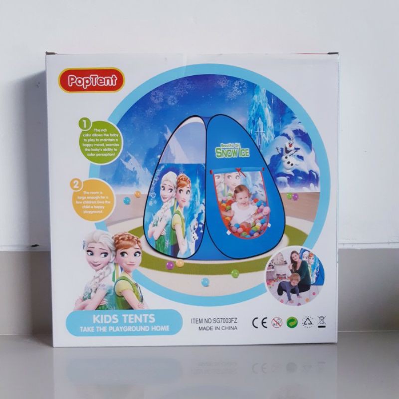 Jual Tenda Anak Segitiga Hello Kitty - Mainan Rumah Mandi Bola Edukatif ...