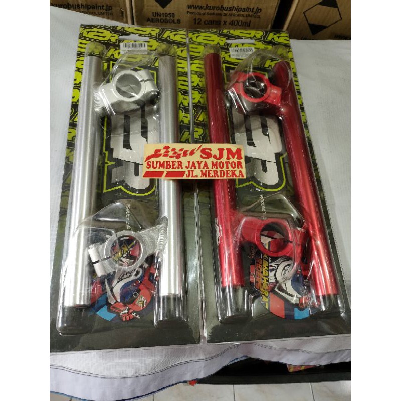 Jual Stang Drag ukuran 26mm 15 derajat . stang jepit 15 derajat satria ...